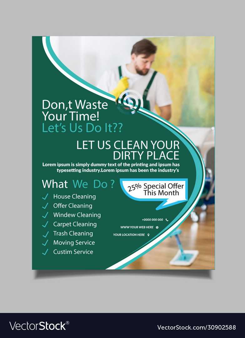 Maid Flyer Template Printable Word Searches