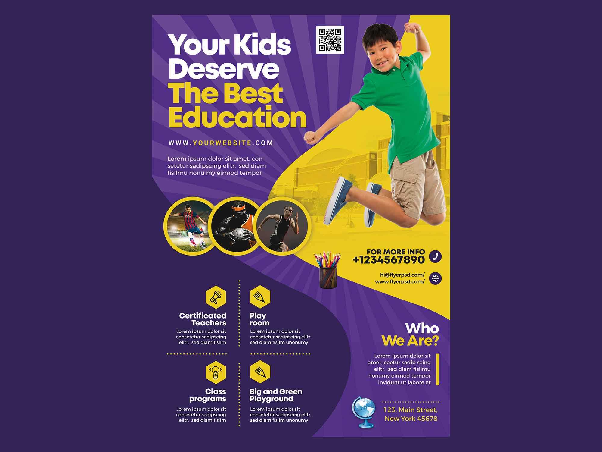 Community Service Flyer Template